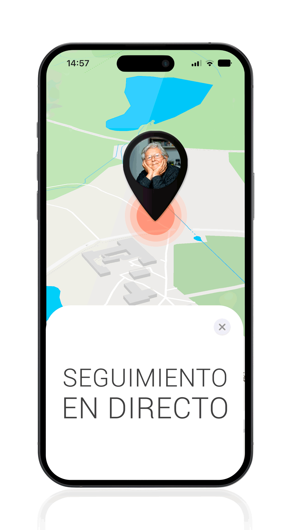 Localizador GPS para personas mayores: seguimiento en vivo